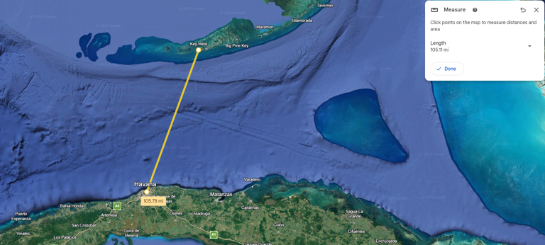 How Far Is Cuba from Florida? Distance Explained