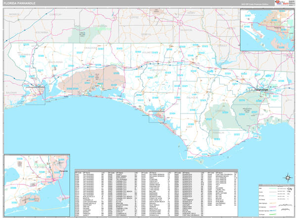 Interactive Map of Florida Panhandle – Explore Now